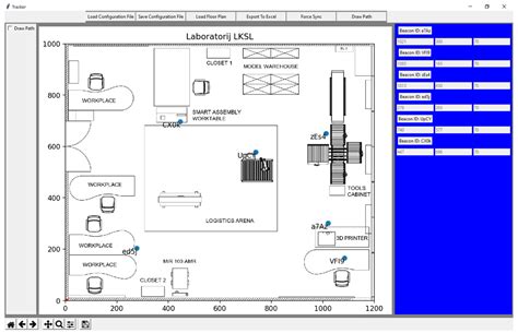 indoor positioning system based on bluetooth low energy technology and