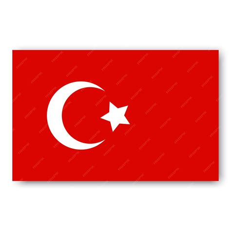 Premium Vector Turkey Flag Vector Turkish Badge The Symbol Of