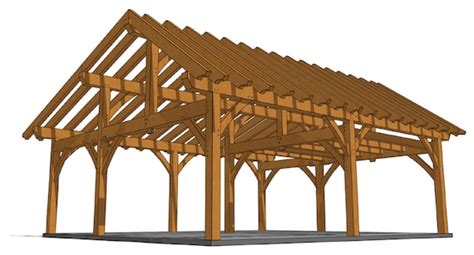 Timber Frame Workshop Plans