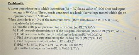 Solved I Couldnt Solve This Problem About Sensors Chegg