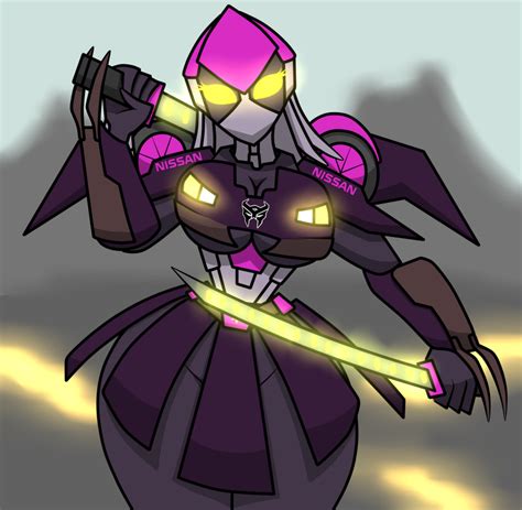 Rule 34 Alien Alien Girl Cybertronian Gynoid Nightbird Nightbird Transformers Ninja Ninja