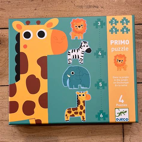 Progressive Puzzle In The Jungle Mudpuddles Toy Store