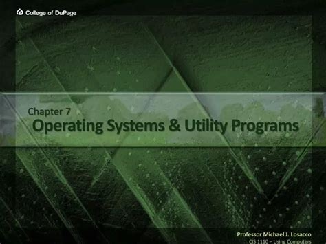 Ppt Operating Systems And Utility Programs Powerpoint Presentation Id 1576963