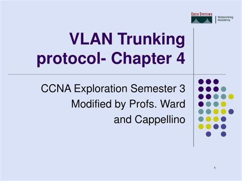 PPT VLAN Trunking Protocol Chapter PowerPoint Presentation Free Download ID