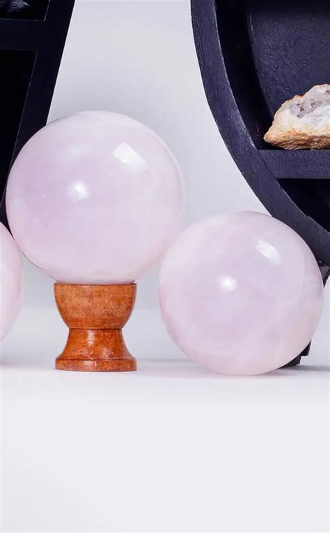 Pink Calcite Mangano Crystal Sphere Shop Crystals And Energy Healing