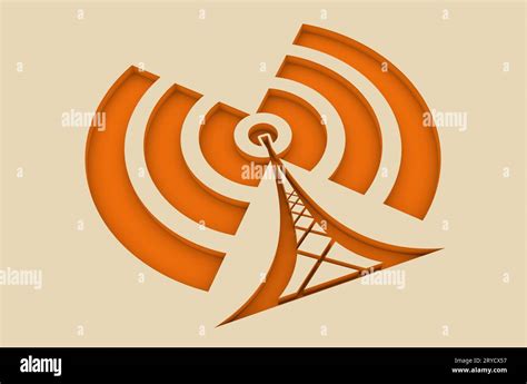 Wi Fi Wireless Network Symbol Stock Photo Alamy