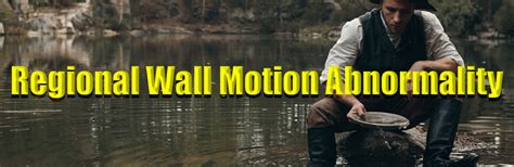 Regional Wall Motion Abnormality Searcy Em