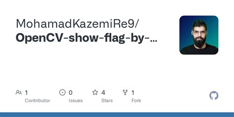 GitHub MohamadKazemiRe9 OpenCV Show Flag By Fingers