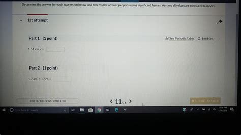 Solved Determine The Answer For Each Expression Below And Chegg