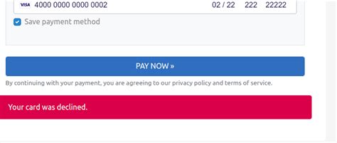 Card Declined Message Issue 596 AyeCode Invoicing GitHub