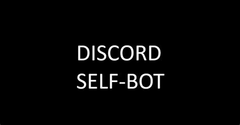 Make A Discord Selfbot For You By Mealk Fiverr