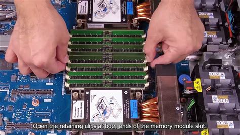 Lenovo Thinksystem Sr630 V4 Removing A Memory Module Youtube