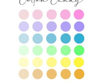 Procreate Color Palette Tropical Custom Palette Digital Palette Etsy