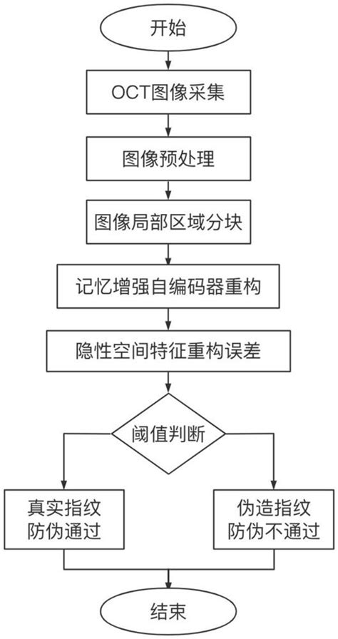automatic detection method for forged fingerprints based on optical