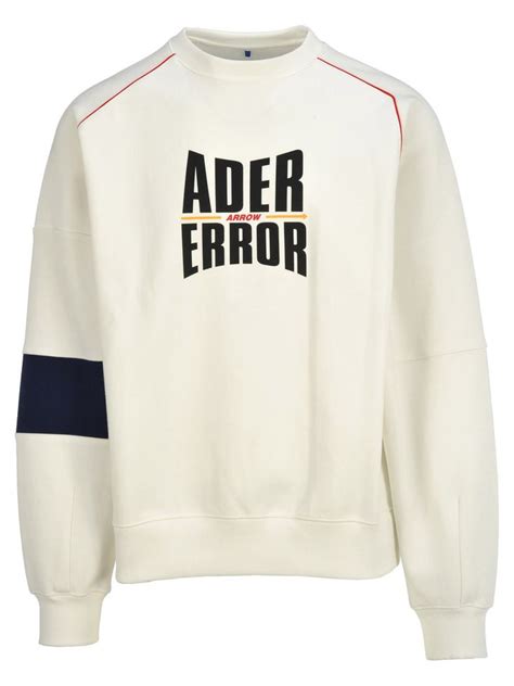Ader Error Logo Print Sweatshirt ModeSens Printed Sweatshirts Ader Error Sweatshirts