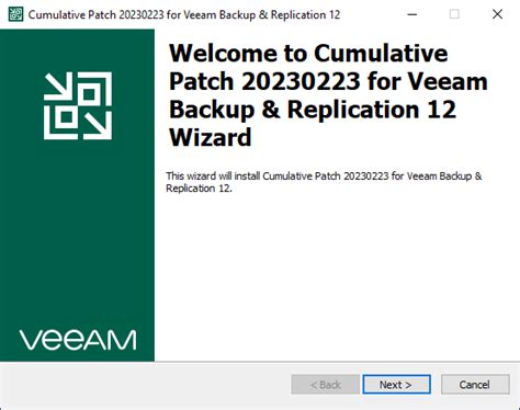 How To Install Veeam Backup And Replication 12 Cumulative Patches P20230223 Checkyourlogs Net