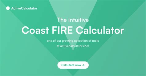 Coast Fire Calculator When To Stop Saving For Retirement