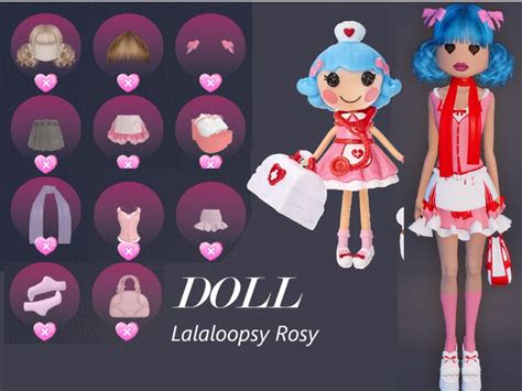 Dti Doll Lalaloopsy Rosy