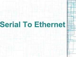 WIZNET Ethernet PPT