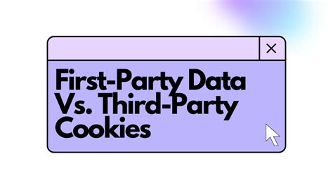 First Party Data Vs Third Party Cookies