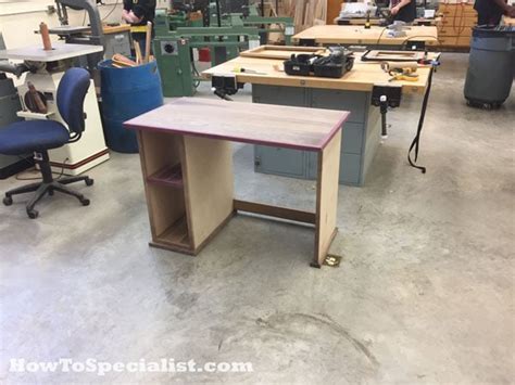 Diy Desk Howtospecialist How To Build Step By Step Diy Plans