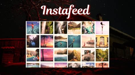 Instafeed Js Template Mumunovo