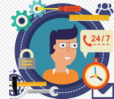 卡通服务png图片素材下载图片编号9082026 Png素材网