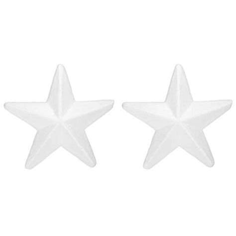 Foam Stars For Diy Arts And Craft 984x984 Polystyrene Stars Project 2 Pack White Bed Bath