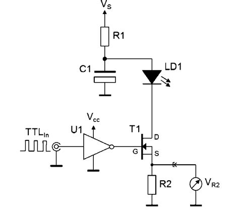 Simplified Version Of The LED Driver Circuit Download Scientific Diagram