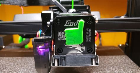 Ender3 Sprite Extruder Visualizer Thumbs Up By Mpr Download Free Stl Model