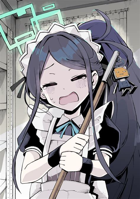 ブルアカ「仮面ライダーハマってそうな二人 ブルアカ ブルアカイラスト部」一般経験値の漫画