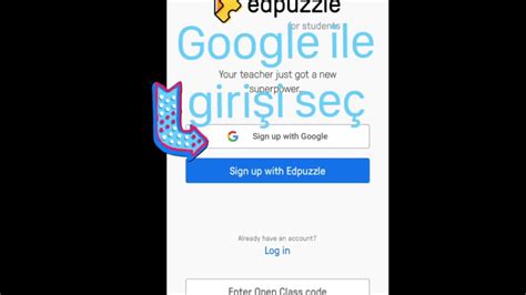 How To Join Enter Edpuzzle Edpuzzlea Nasıl Girilir Youtube