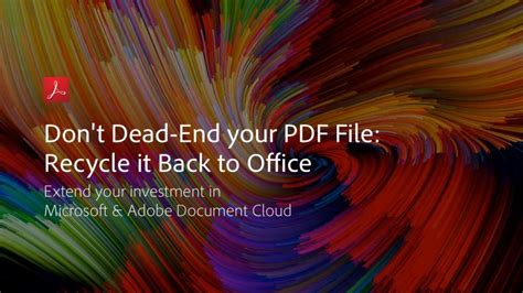 adobe acrobat on linkedin pdf files aren t a dead end transform your