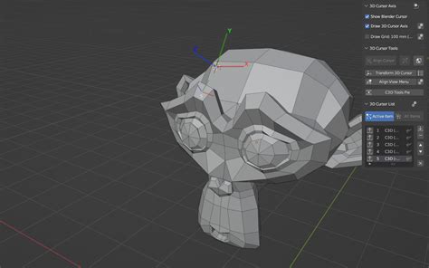 D Cursor Tools Draw Axis Draw Grid Align Transform Viewpoints List Superhive Formerly