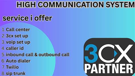Setup Sip Trunk 3cx Call Center Bulk Sms Twilio Auto Dialer