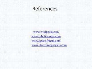 Line Follower Robot PPTX Robotics Technology Computing