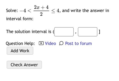 Solved Solve: -4