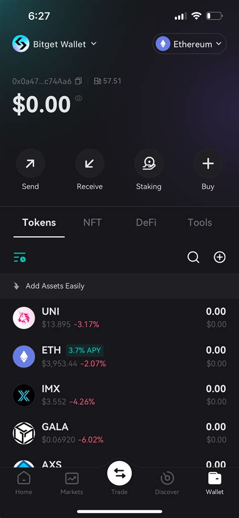 Uniswap Crypto UNI Token Ethereum Wallet Bitget Wallet