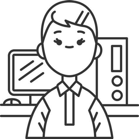 software engineer computer programmer technician icon download on