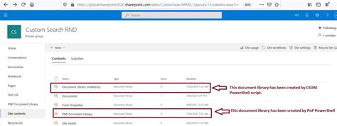 Create Document Library in SharePoint Online PowerShell - Global SharePoint