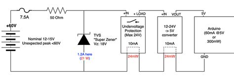 Review Overvoltage Protection On Power Circuit General Guidance Arduino Forum
