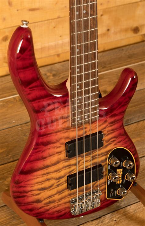 Cort Action Bass Deluxe Plus Cherry Red Sunburst