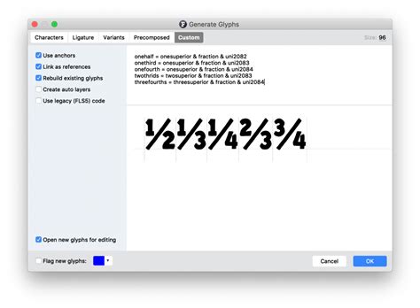 Adding Opentype Features In Fontlab Vi Part 3 Housekeeping Society