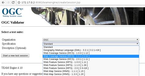 qgis server ogc cite compliance testing oslandia