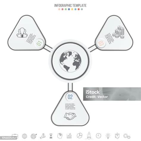 현대 3 단계 프레 젠 테이 션 비즈니스 Infographics 서식 파일 Infographic 요소의 설정 합니다 0명에 대한