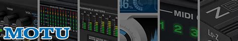 MOTU · Studio and Recording Online Shop | Musik Produktiv