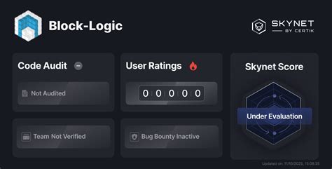 Block Logic Certik Skynet Project Insight