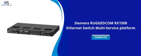 Ruggedcom Rx1500 Ethernet Switch To Boost Your Power Grid