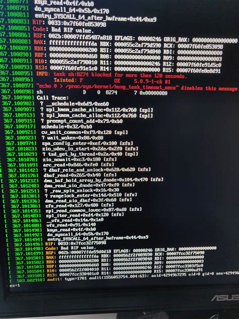 Crash On Scrub · Issue 8664 · Openzfszfs · Github