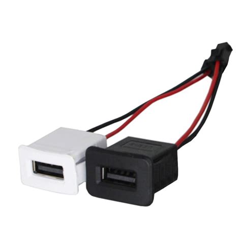 Usb Female Power Usb Charging Port Connector With Cable Terminals Charger Socket Walmart Com